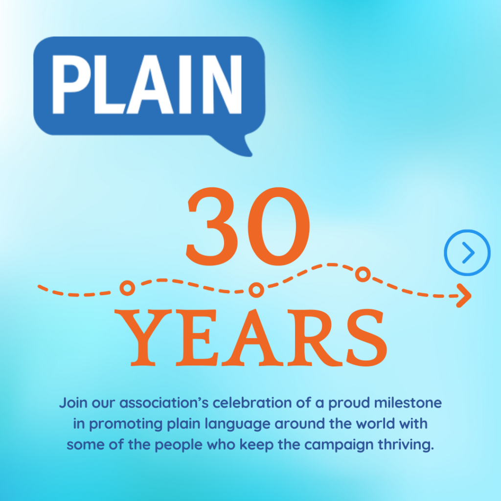News - Plain Language Association International (PLAIN)